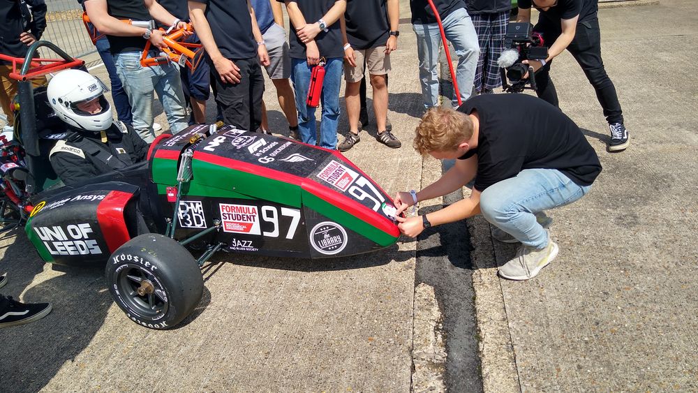 F23 Car - Leeds Gryphon Racing